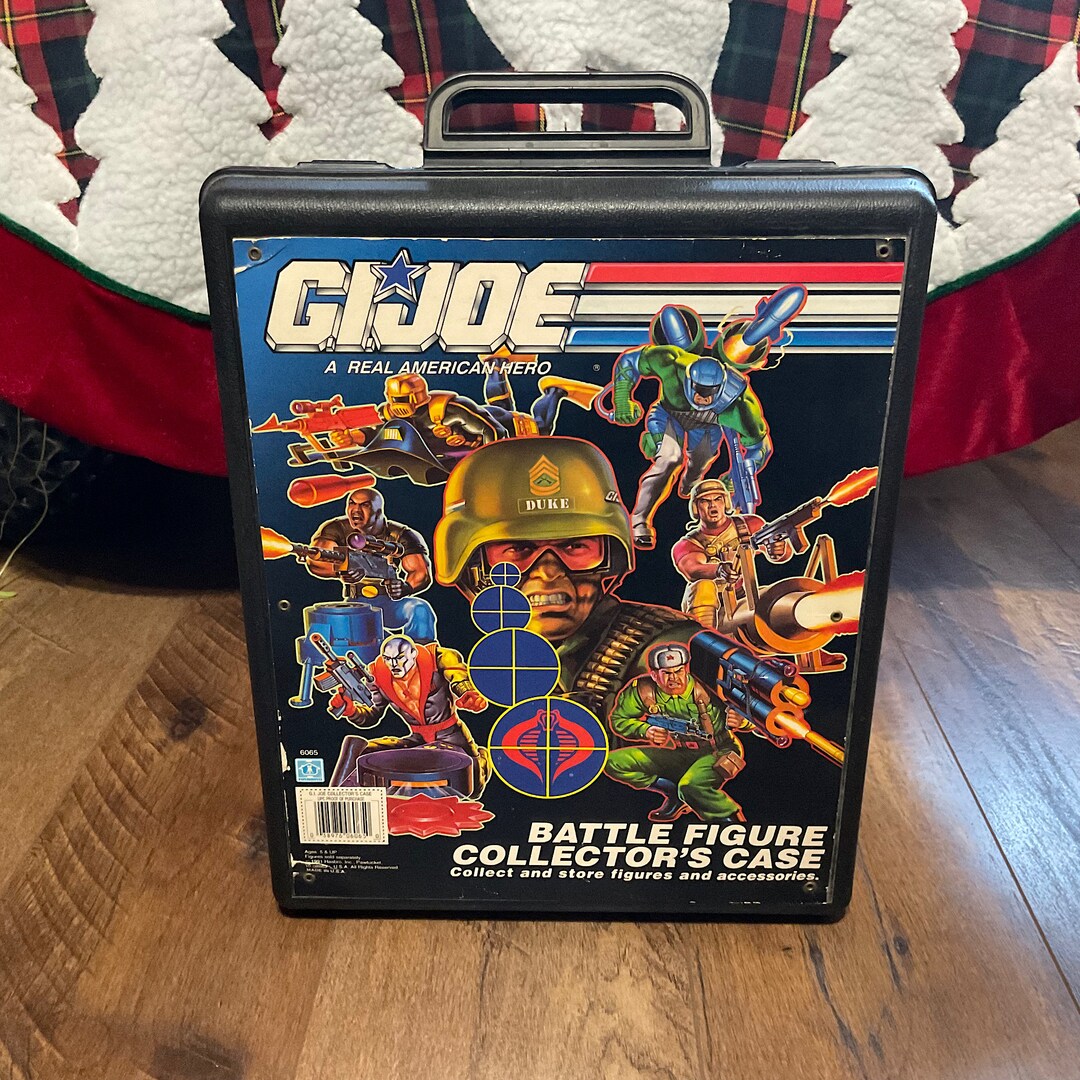 1991 Hasbro GI Joe Battle Figure Collectors Case With Figures and ...