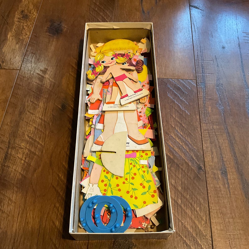 1969 Whitman Ideal Toys Flatsy Paper Dolls - Etsy