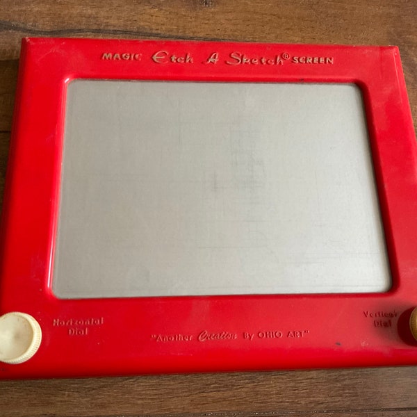 Etch Sketch Vintage - Etsy
