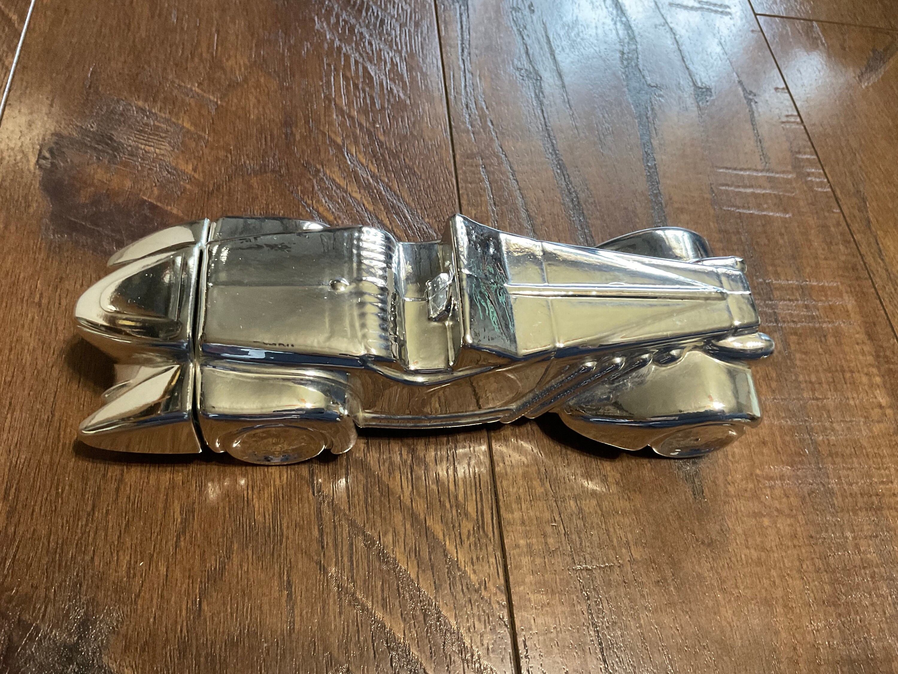 Vintage AVON Silver Duesenberg Car Decanter - Wild Country After Shave ...