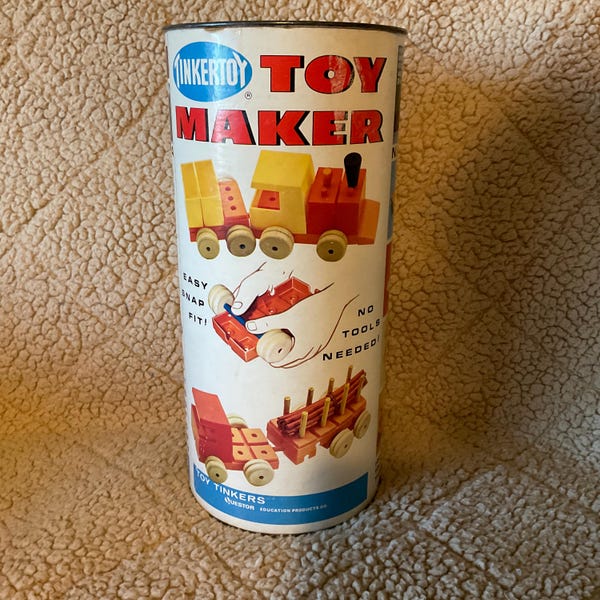 Vintage Tinker Toys - Etsy