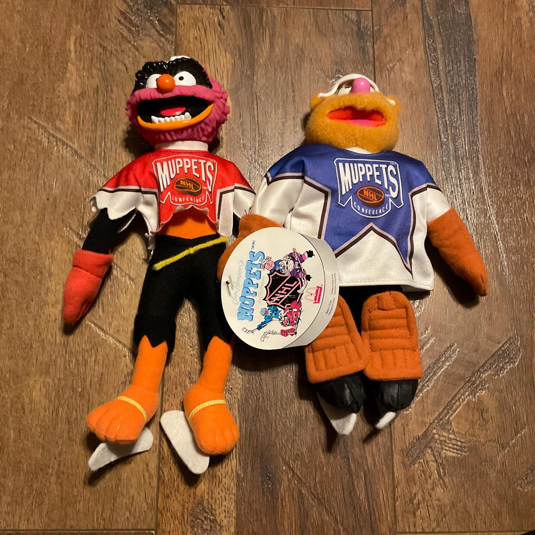 1995 Mcdonald’s Muppet Hockey Player Plush - Animal - Fozzie - Etsy