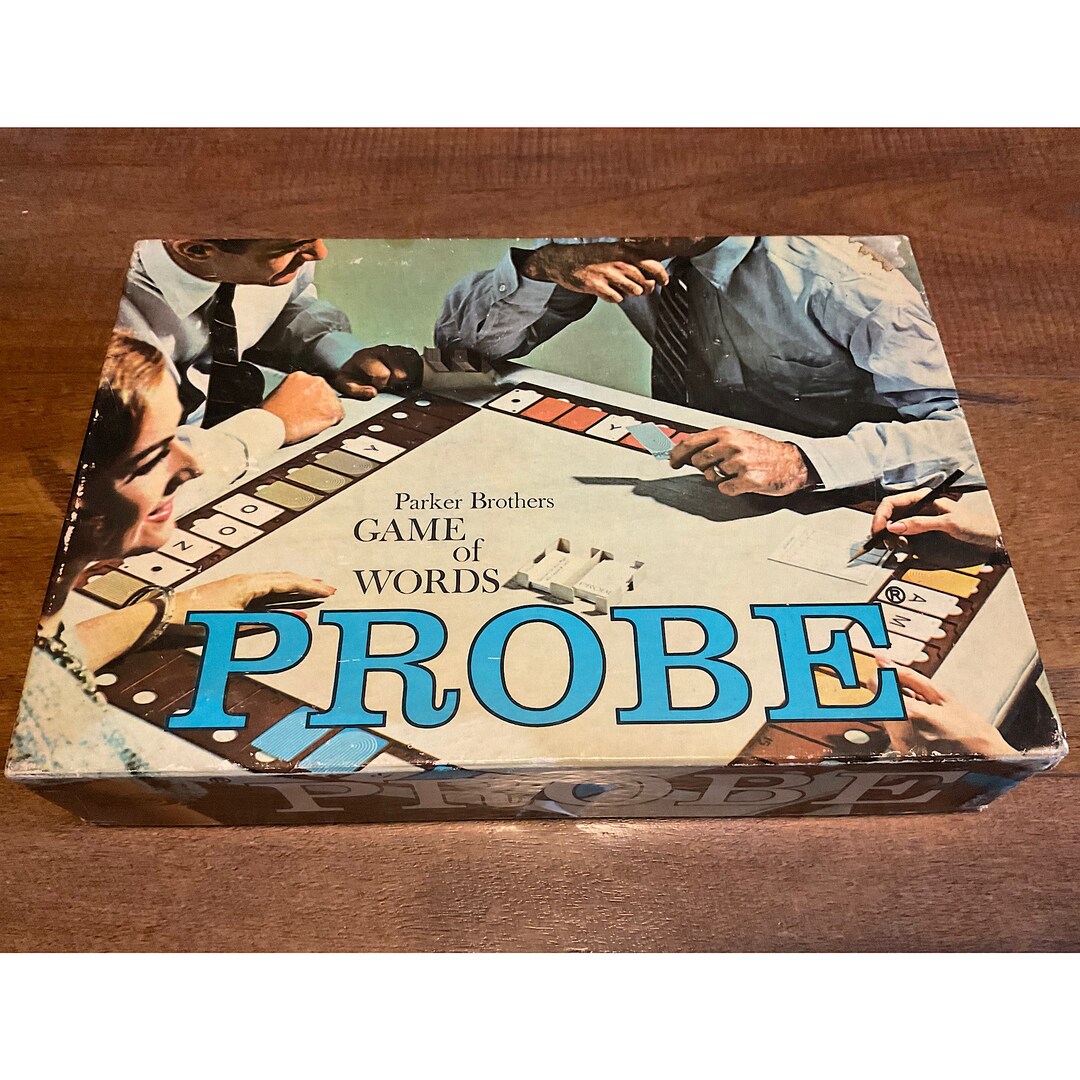 1964 Parker Brothers Game of Words Probe Game - Complete - Etsy