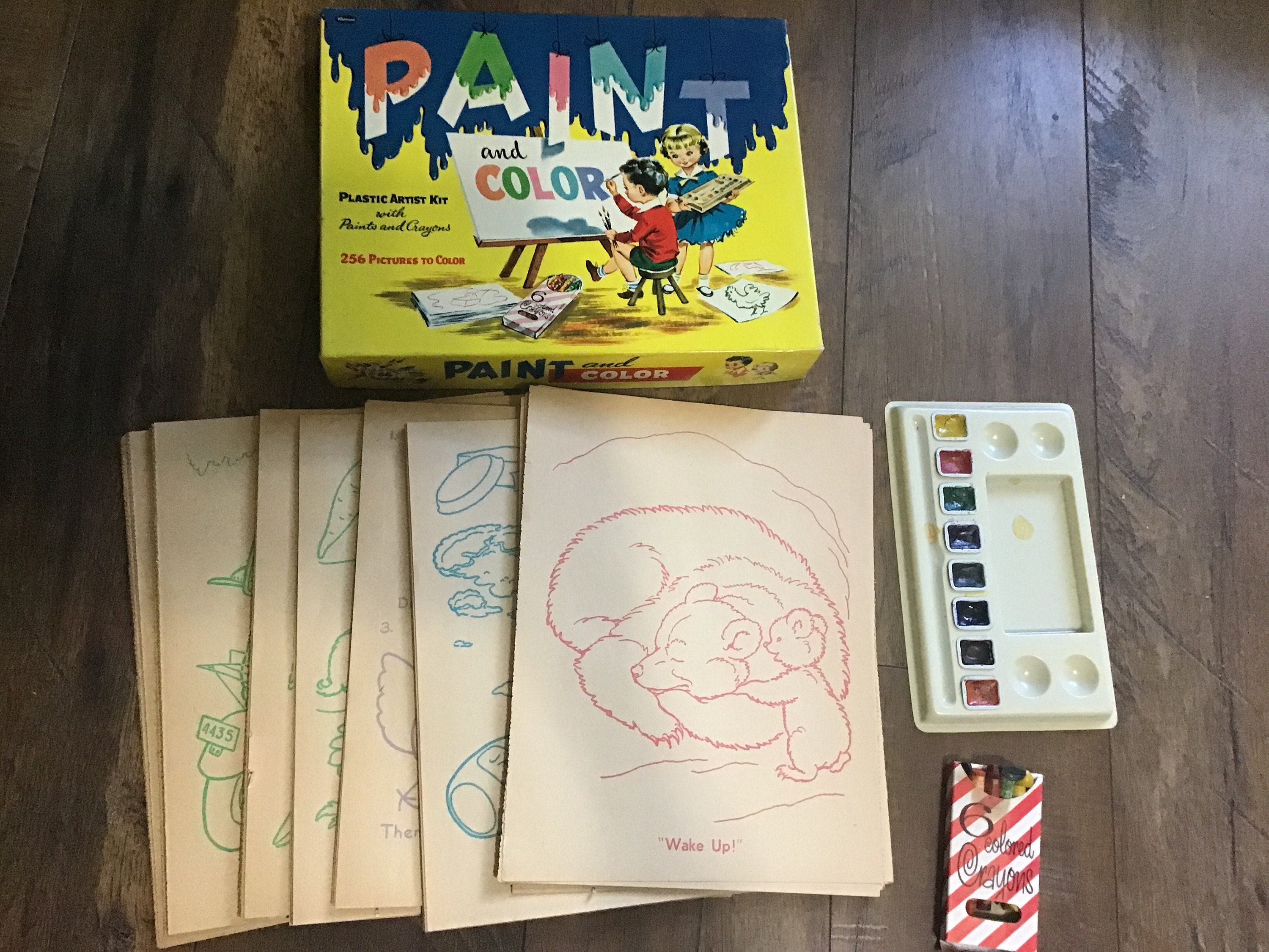 Vintage Whitman Paint and Color - Etsy