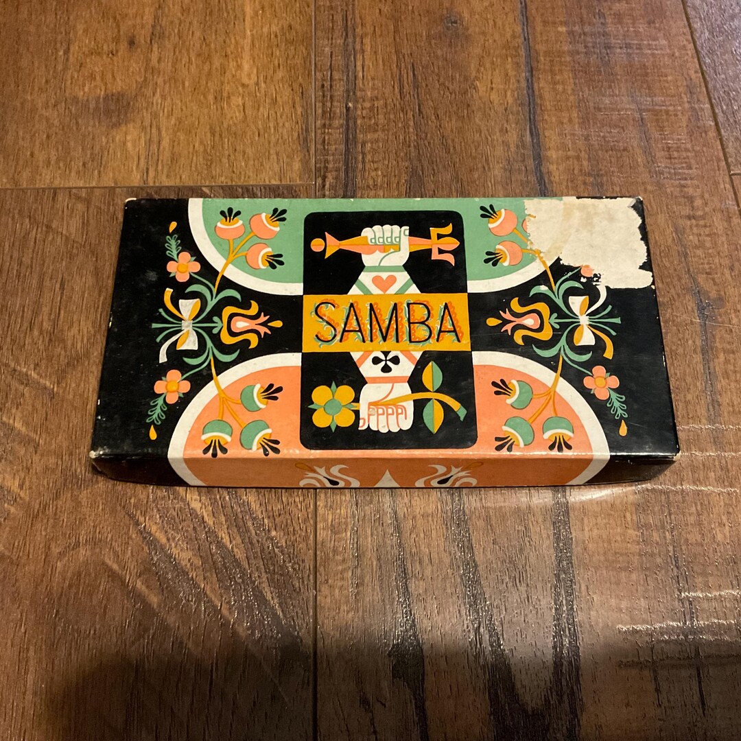 Vintage Samba Card Game COMPLETE - Etsy