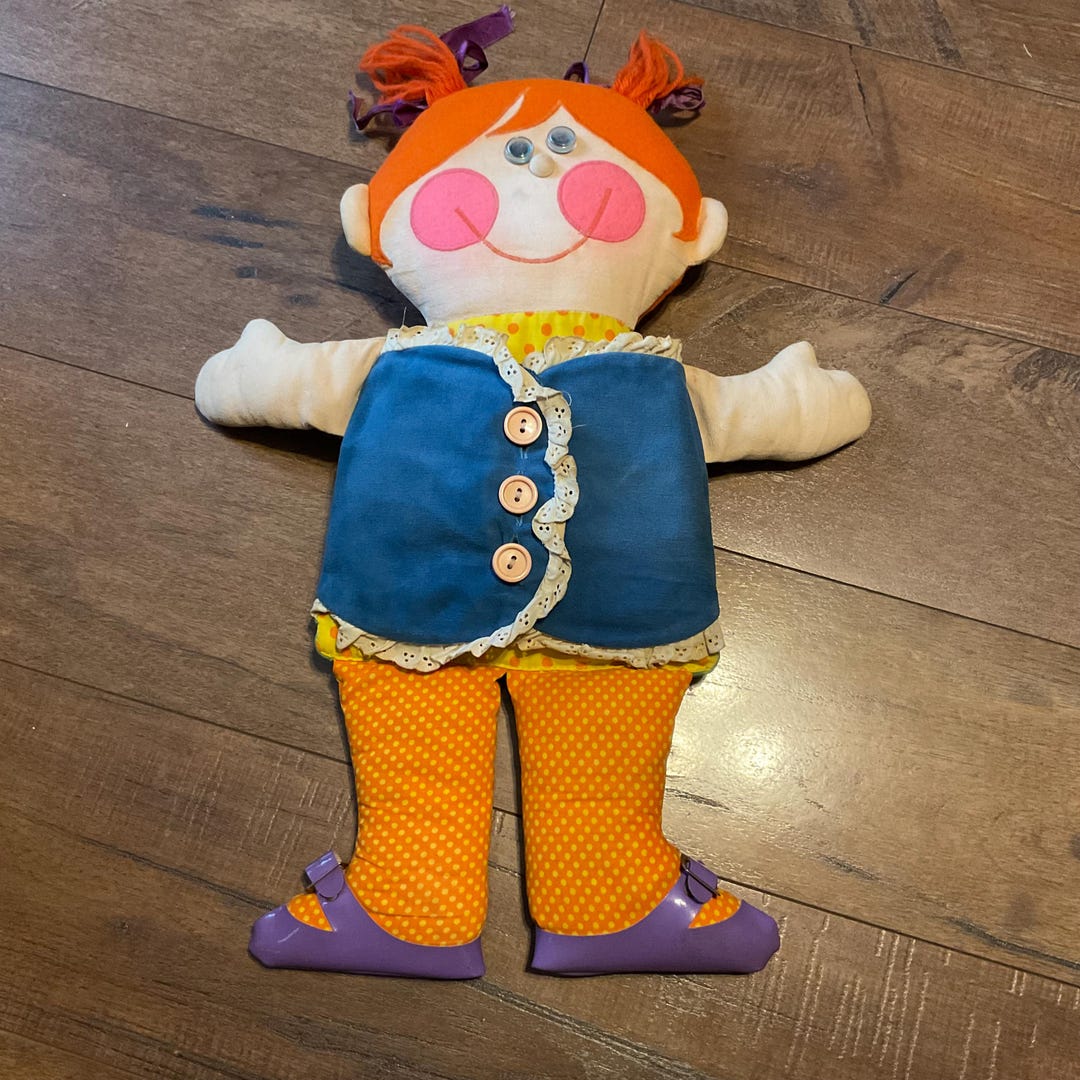 1972 Playskool Dressy Bessy Teaching Doll - 19” - Etsy