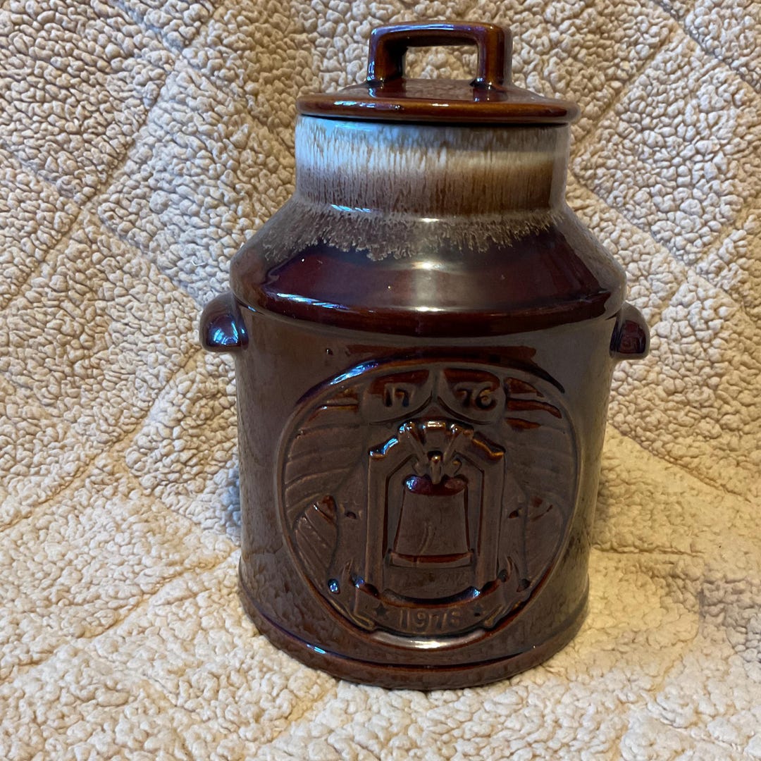 Vintage Mccoy 1776 Ceramic Cookie Jar - Etsy
