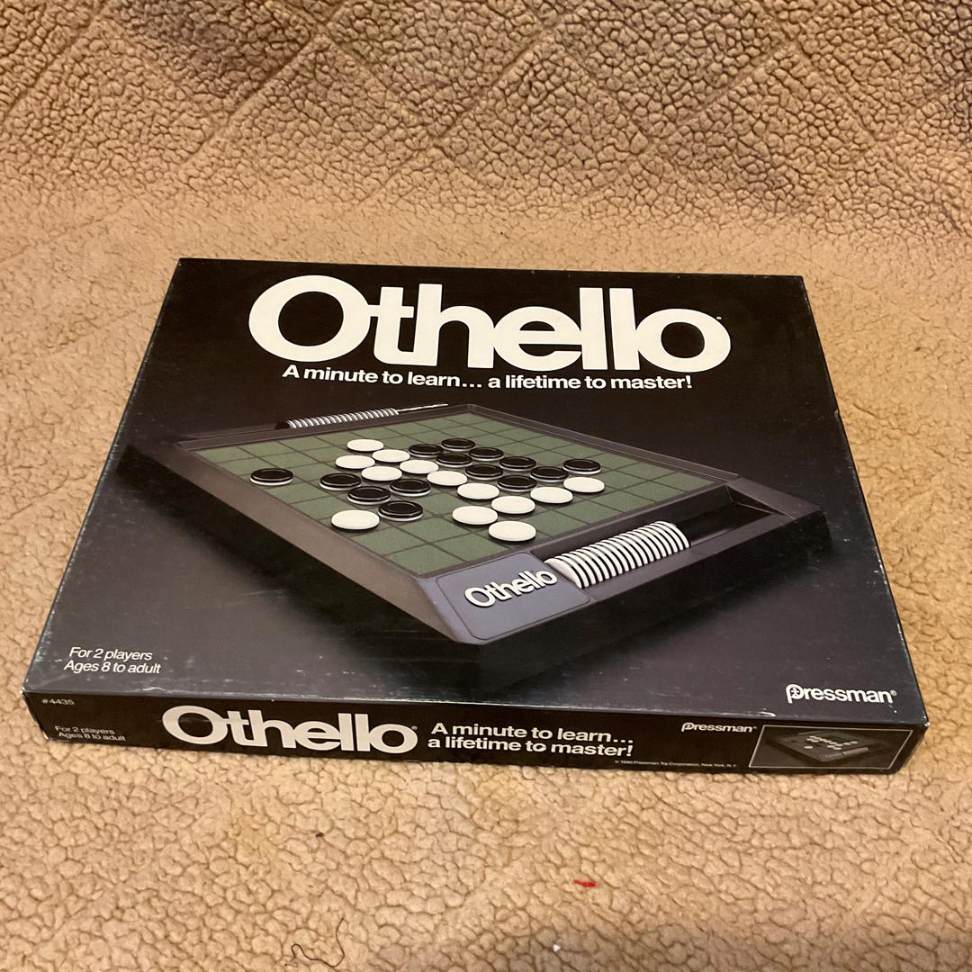 1990 Pressman Othello Game - COMPLETE - Etsy