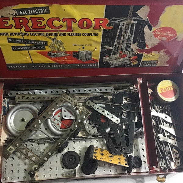 Vintage Erector Sets - Etsy