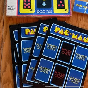 1982 Milton Bradley PAC-MAN Card Game-complete - Etsy