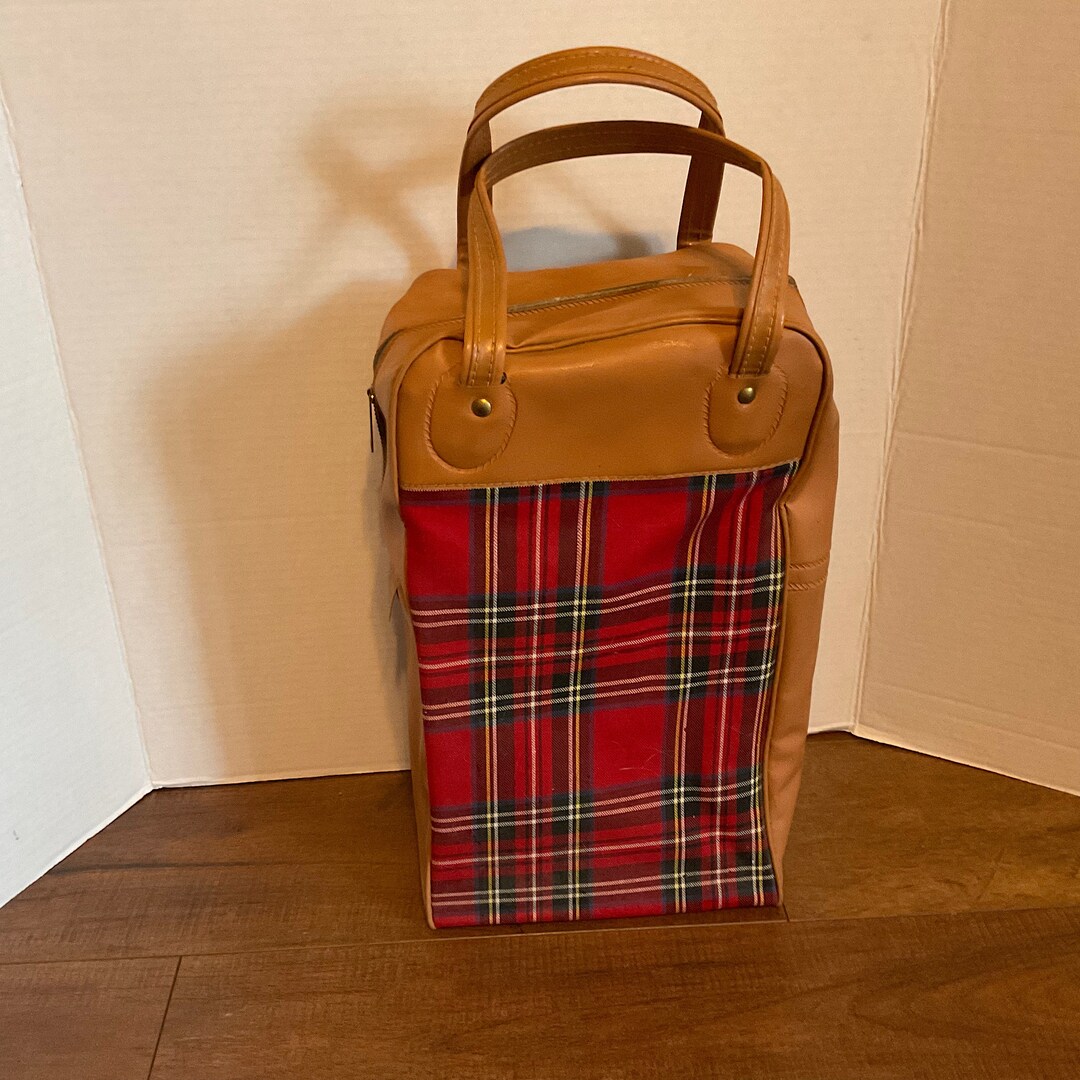 1964 Thermos Plaid Bottle & Breadbox Picnic Set - Etsy