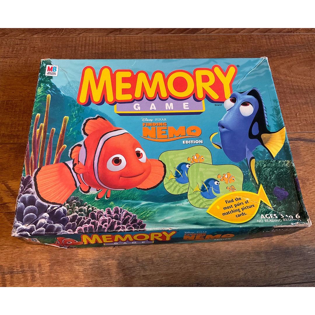 2003 Milton Bradley Finding Nemo Memory Game Complete - Etsy