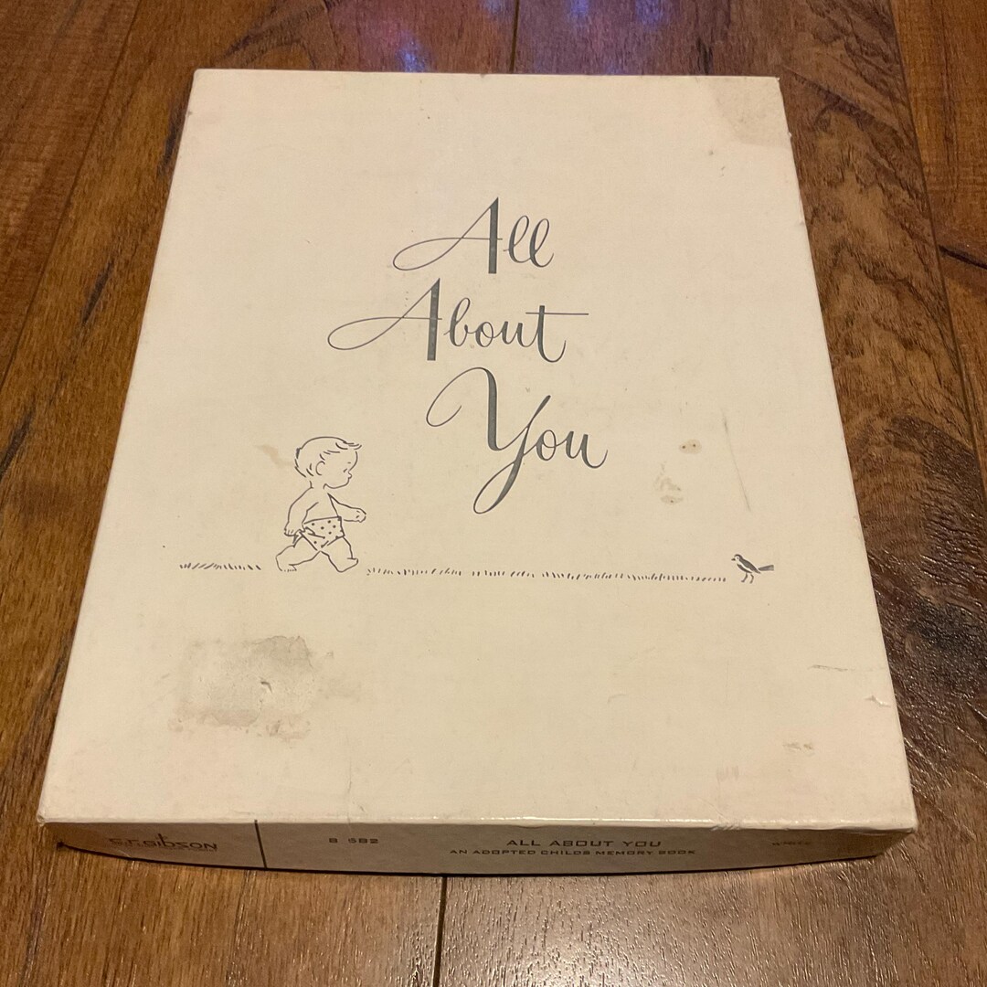 Vintage CR Gibson All About You Child’s Memory Book - Etsy