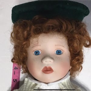 Vintage 1990 Edwin M Knowles Molly A Little Irish Lass 17” Doll - Etsy