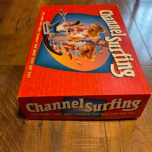 1994 Milton Bradley Channel Surfing Game - COMPLETE - Etsy