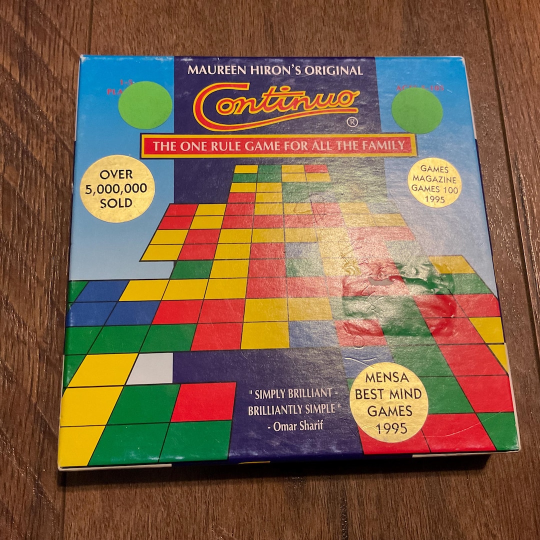 1982 Maureen Hiron’s Original Continuo Game - COMPLETE - Etsy