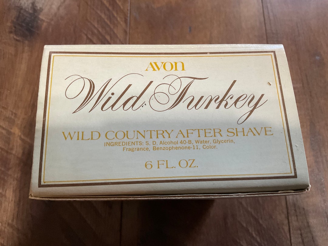 Vintage AVON Wild Turkey Decanter - Etsy
