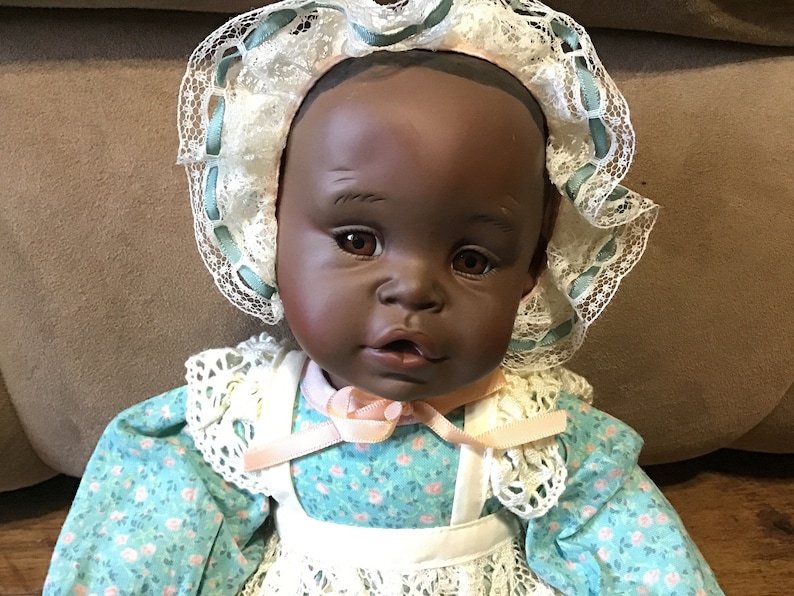 1991 Edwin M Knowles Danielle Porcelain Doll by Yolanda Bello - Etsy