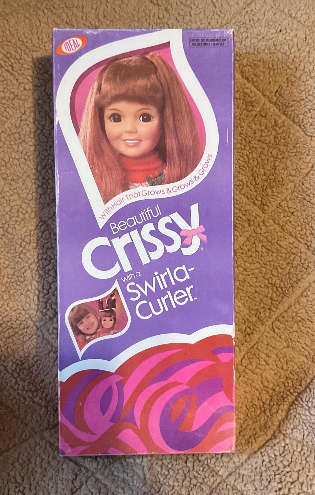 1973 Ideal Beautiful Crissy Doll With Swirla Curler in Original Box - Etsy