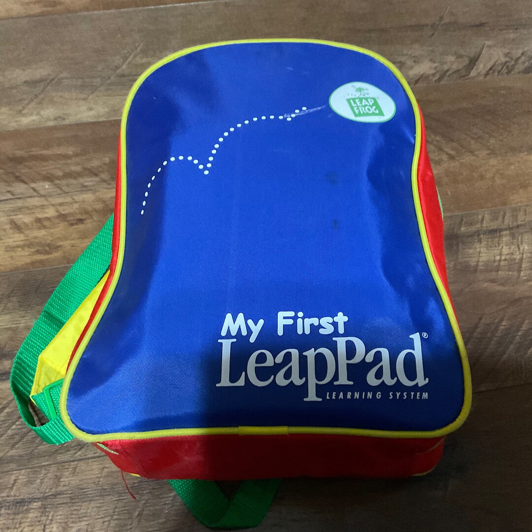 2003 My First Leap Pad Learning System With Backpack and Cartridges - Etsy