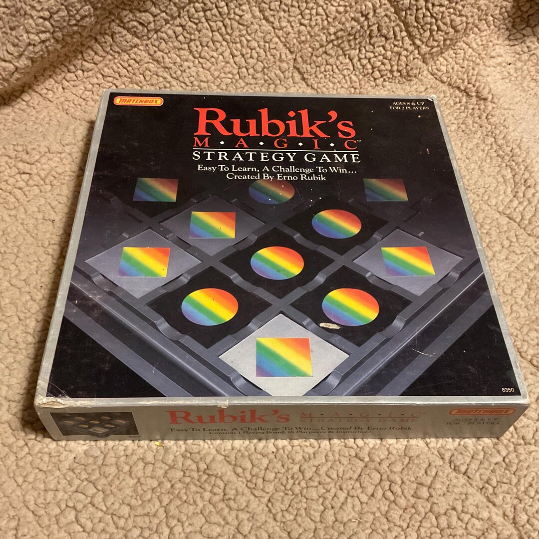 1987 Match Box Rubik’s Magic Strategy Game- COMPLETE - Etsy