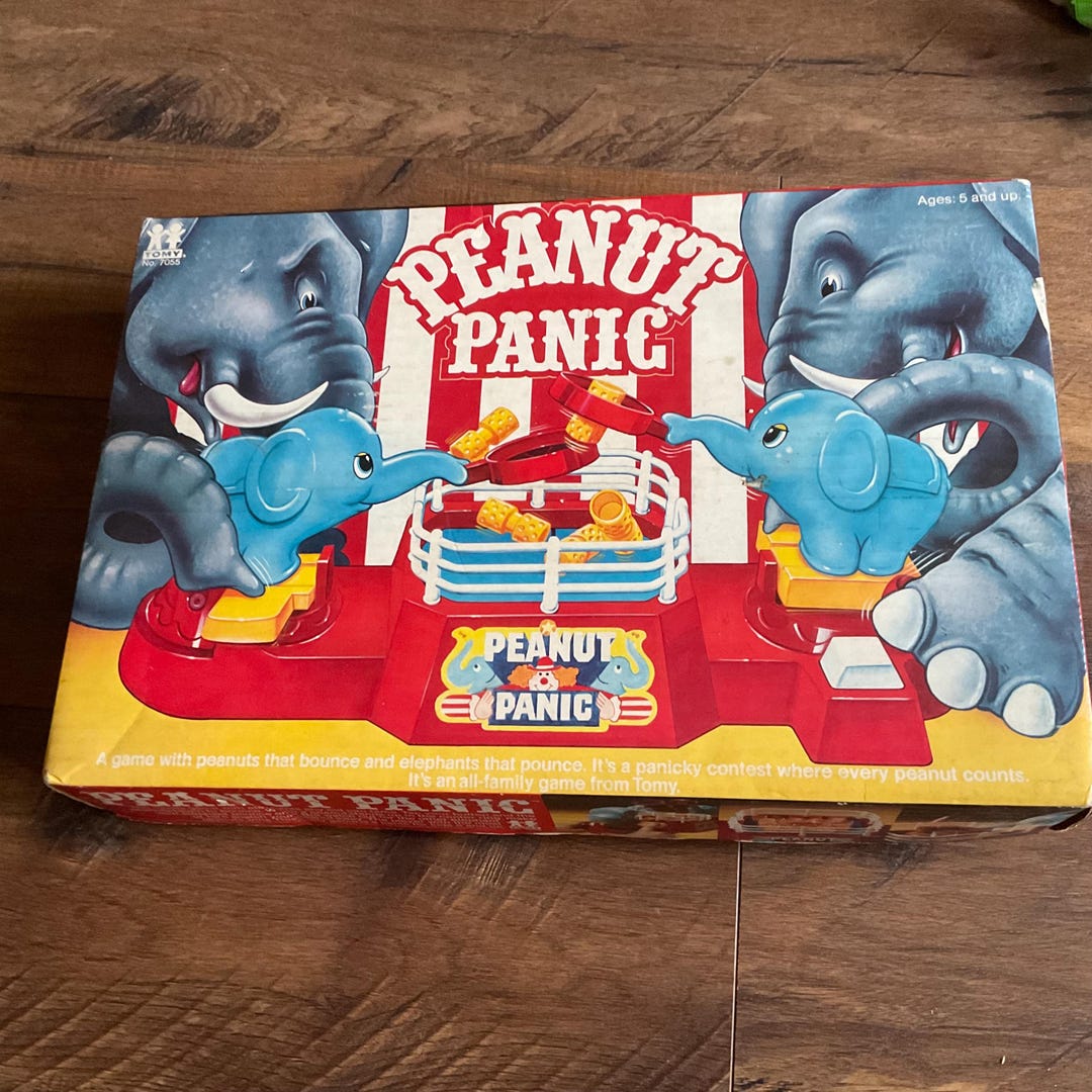 1979 Tomy Peanut Panic Game - No Instructions - Etsy