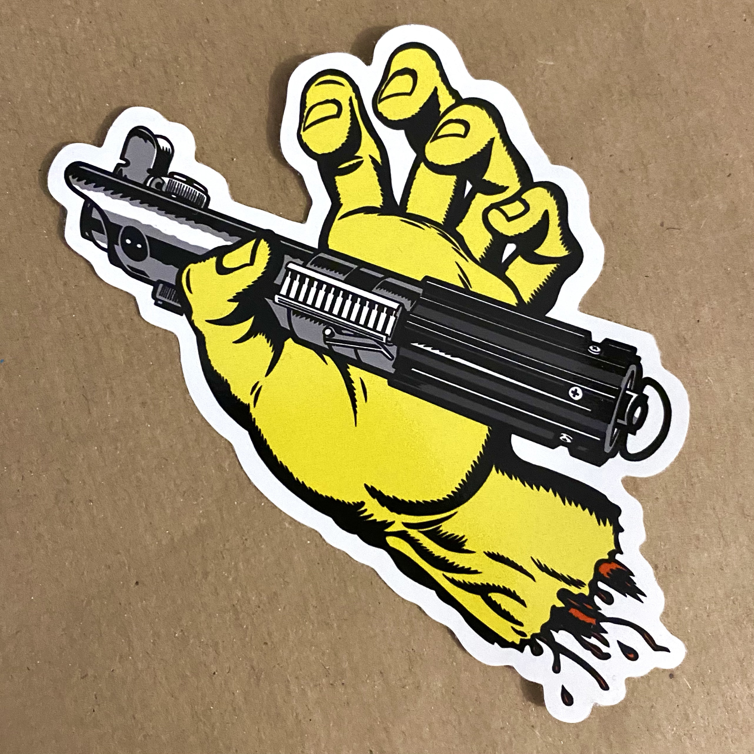 Luke Skywalker Severed Lightsaber Hand Skateboard Vinyl - Etsy Australia