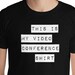 Video Conference Outfit, Work From Home Shirt, Funny Tshirt Gifts, WFH ...