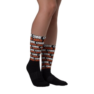 Crime Junkie Socks, True Crime Gifts for Crime Buffs, Horror Fanatics ...
