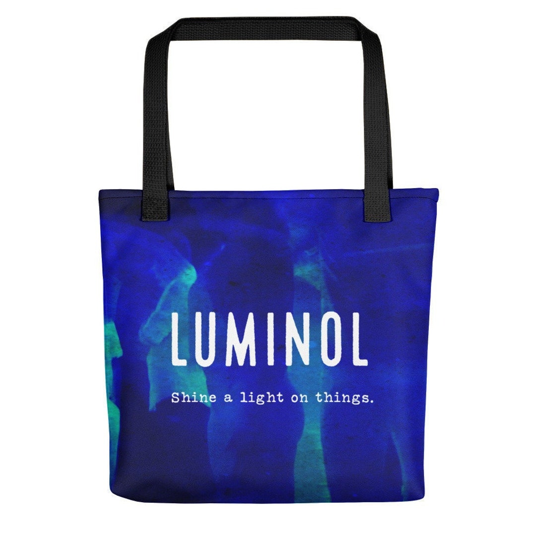 Luminol Evidence Tote Bag, True Crime Gift for Crime Junkies, Funny ...