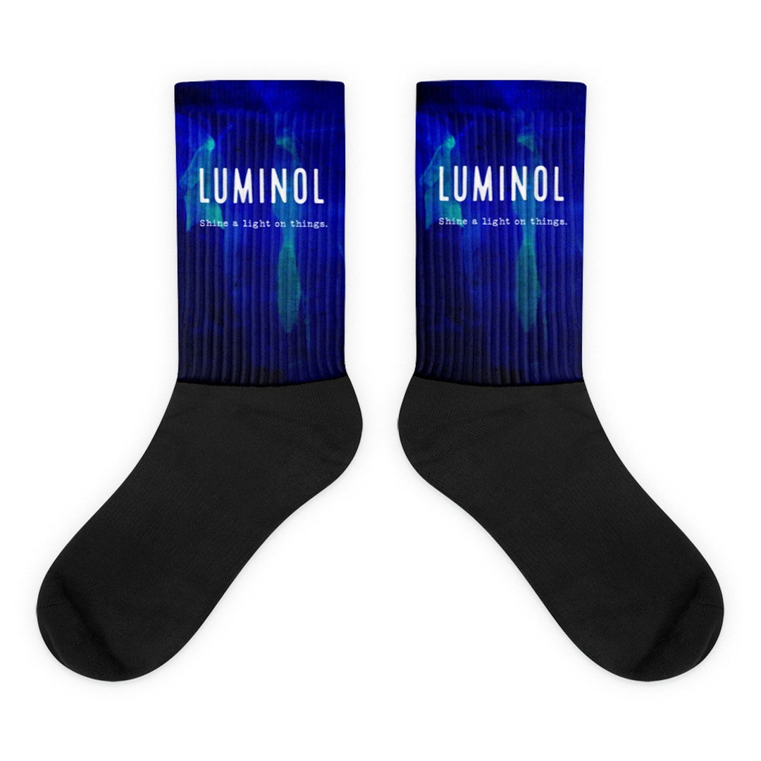Luminol True Crime Junkie Socks, Criminal Justice Gifts for Halloween ...