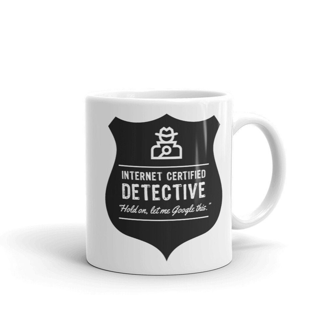 Internet Detective Mug for True Crime Fans Basically a - Etsy