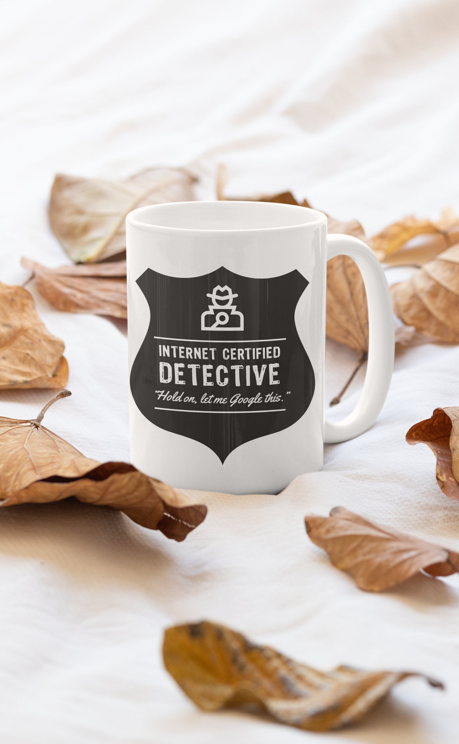 Internet Detective Mug for True Crime Fans Basically a - Etsy