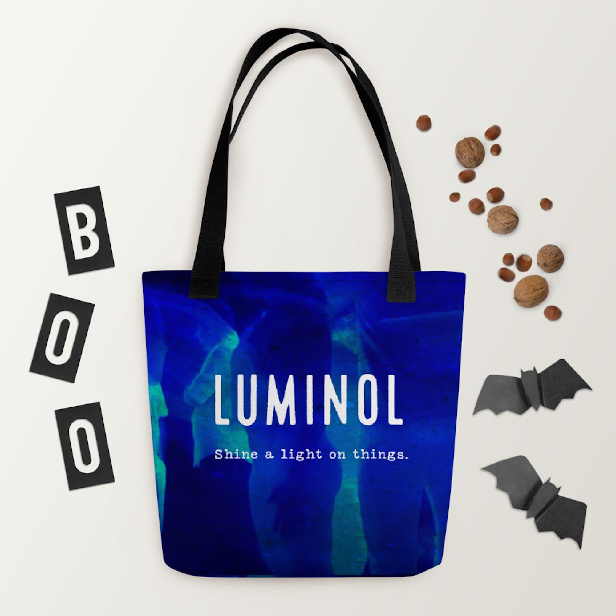Luminol Evidence Tote Bag True Crime Gift for Crime Junkies - Etsy