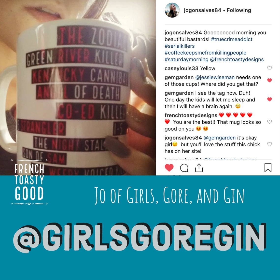Serial Killer Mug True Crime Detective Memorabilia Horror - Etsy