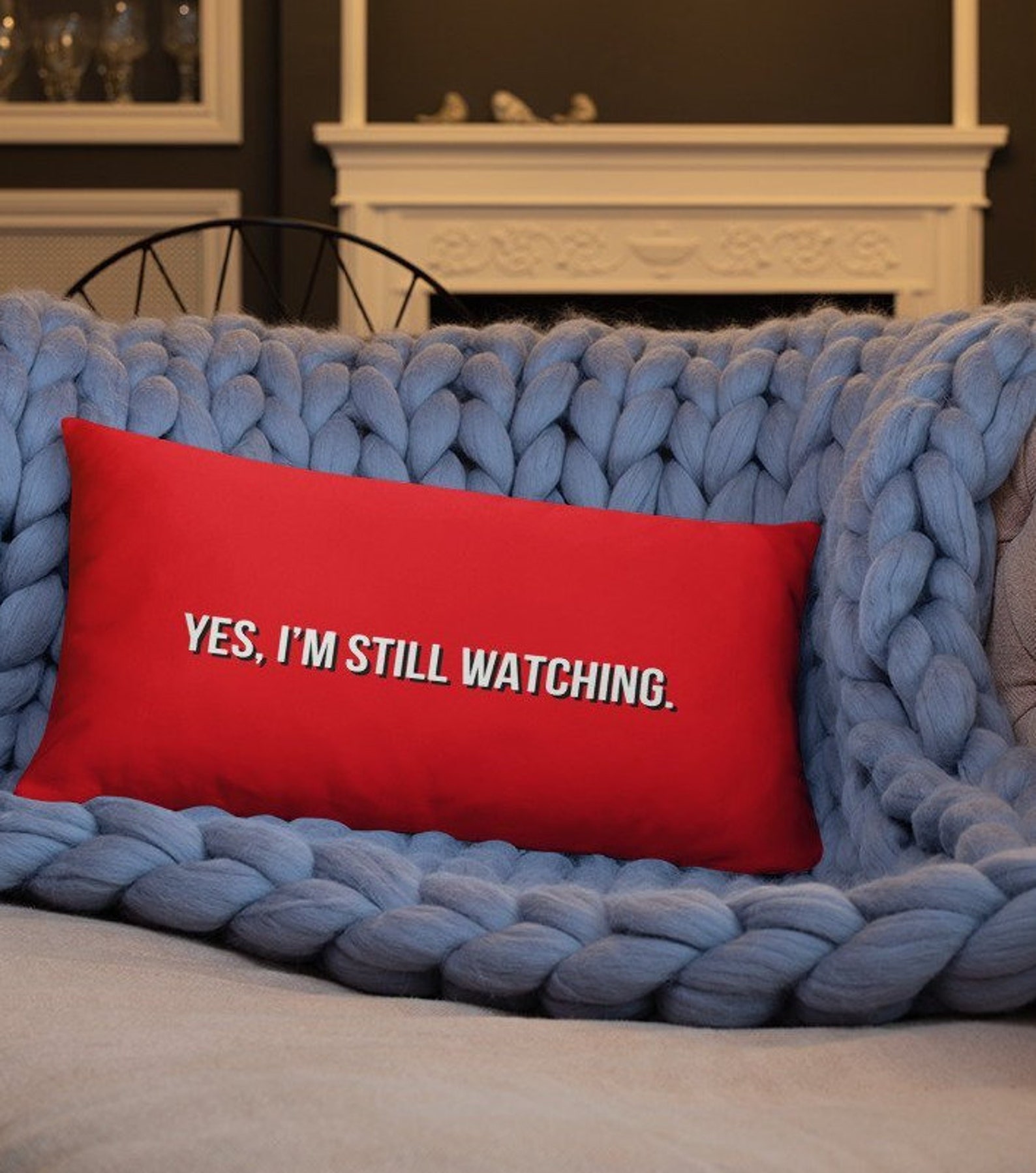 Netflix Pillow for Binge Watching Marathons Funny Home Decor - Etsy