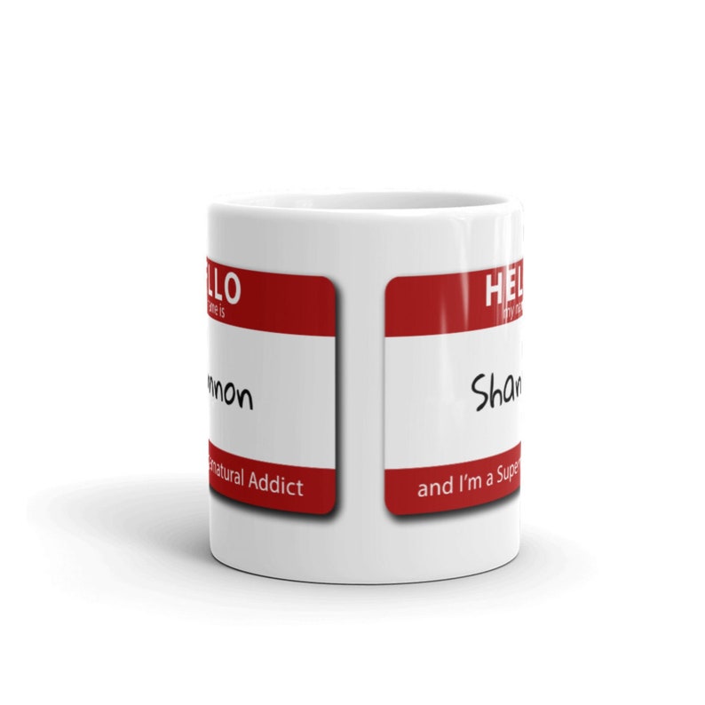 Supernatural Fan Mug Personalized Gift Sam and Dean - Etsy