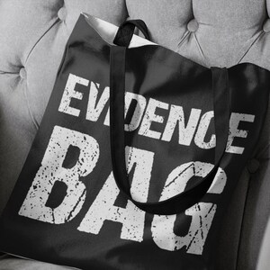 Evidence Tote, Reusable Shopping Bag for True Crime Fans, Detectives ...
