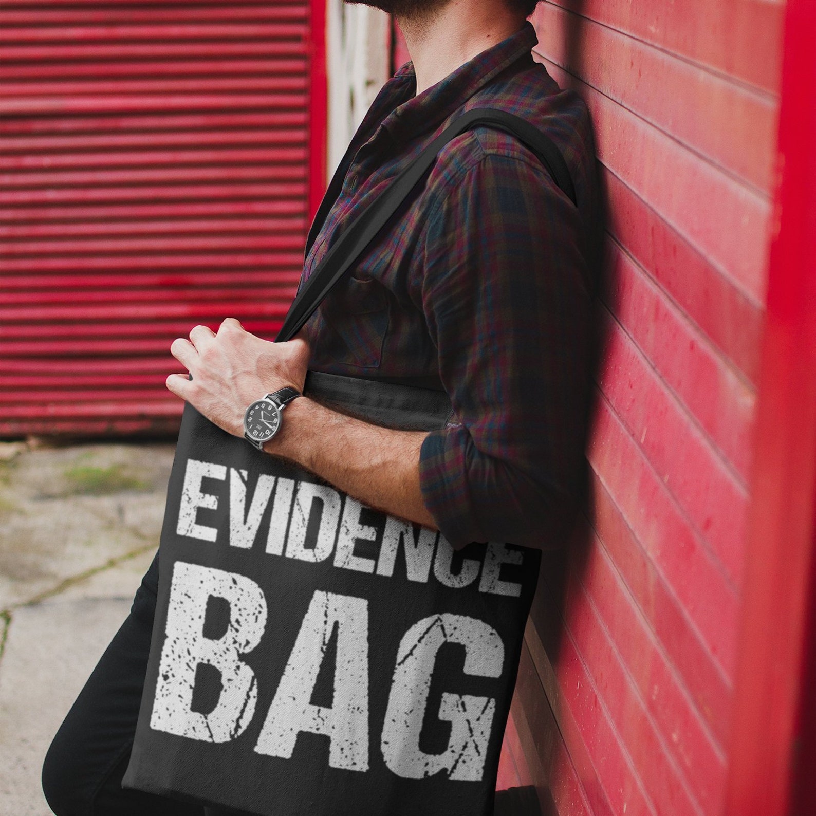 Evidence Tote Reusable Shopping Bag for True Crime Fans - Etsy