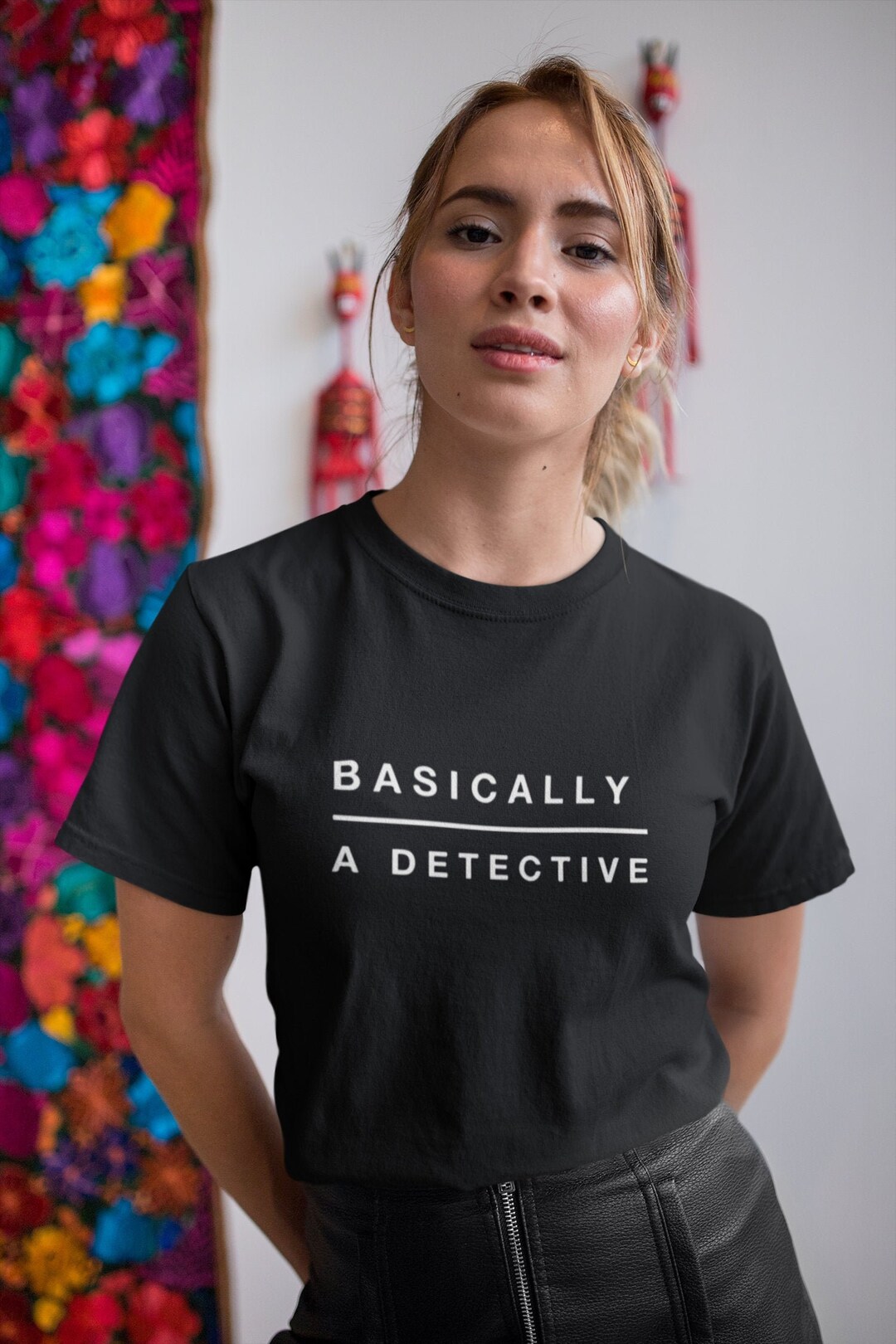 Basically a Detective Tee Shirt, True Crime Gift for Murder Podcast ...