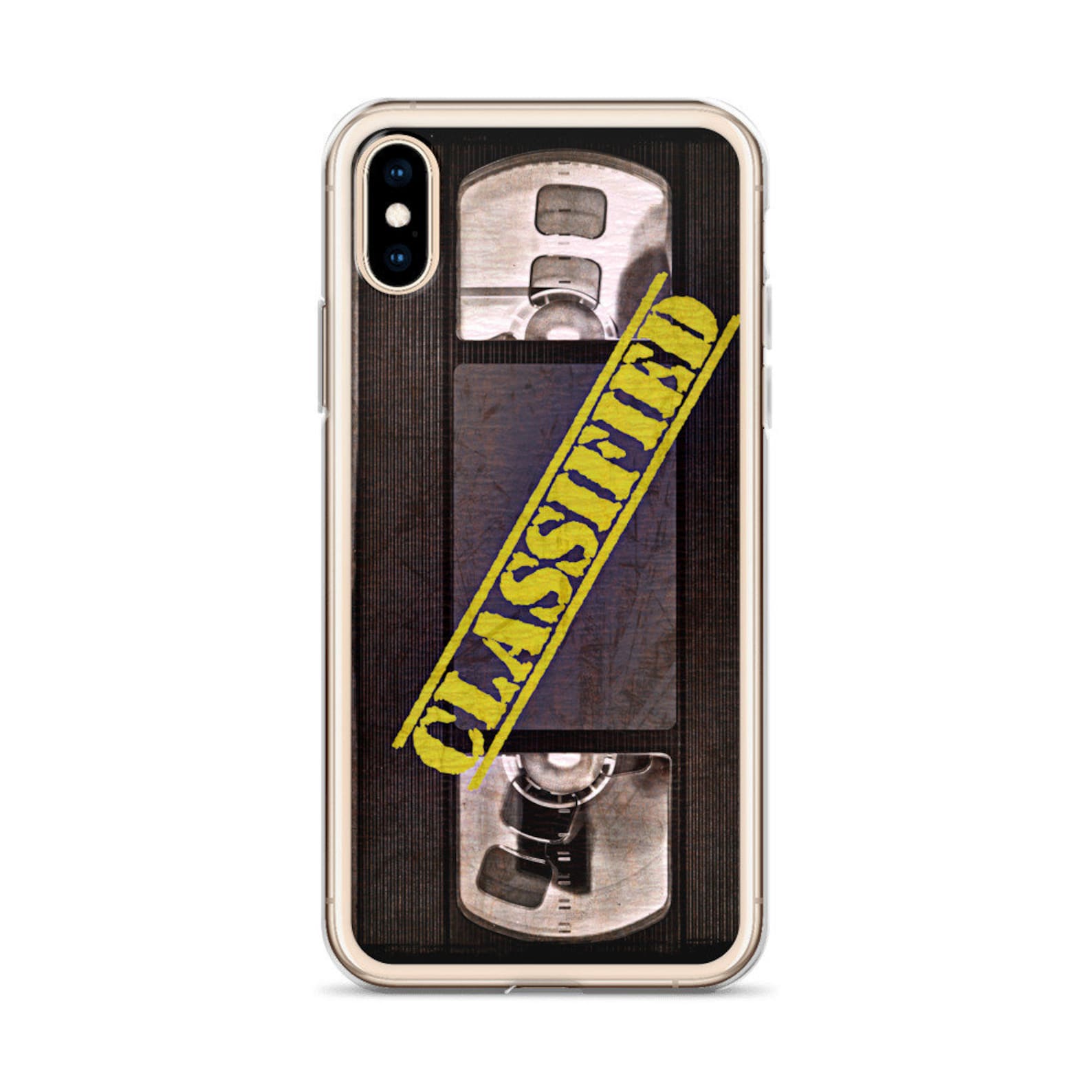 Classified Tape Phone Case Retro VHS 80s Aesthetic | Etsy
