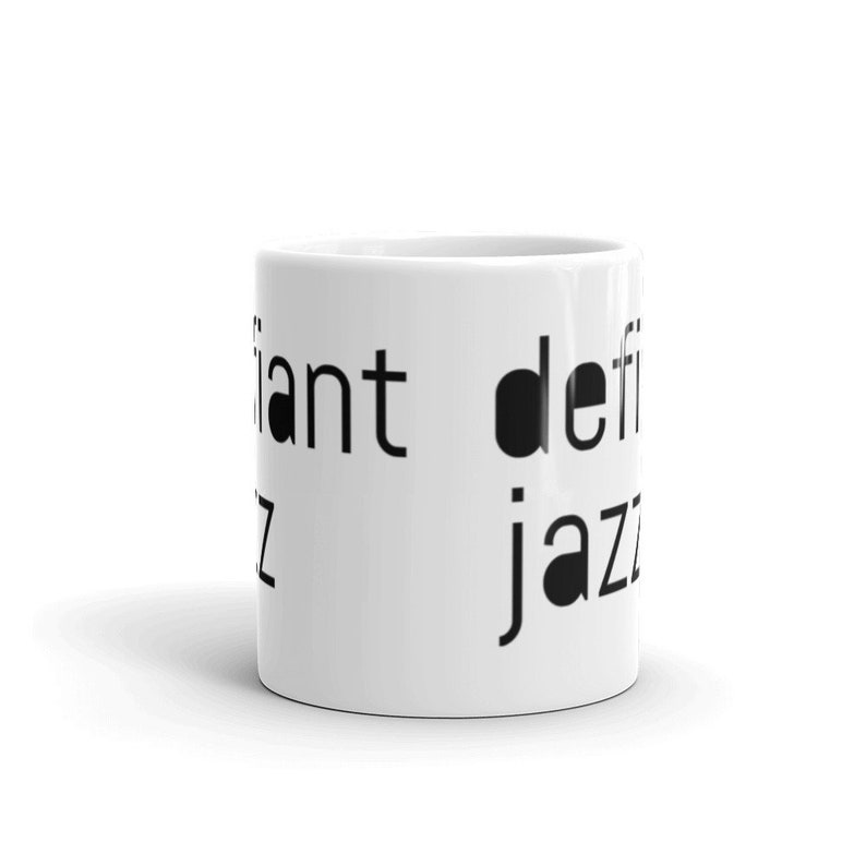 Defiant Jazz Coffee Mug Severance Fan Gift - Etsy