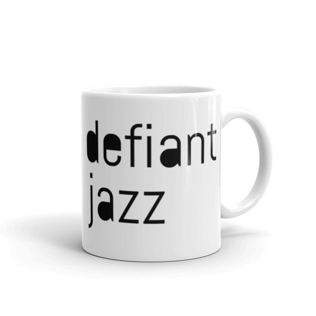 Defiant Jazz Coffee Mug Severance Fan Gift - Etsy