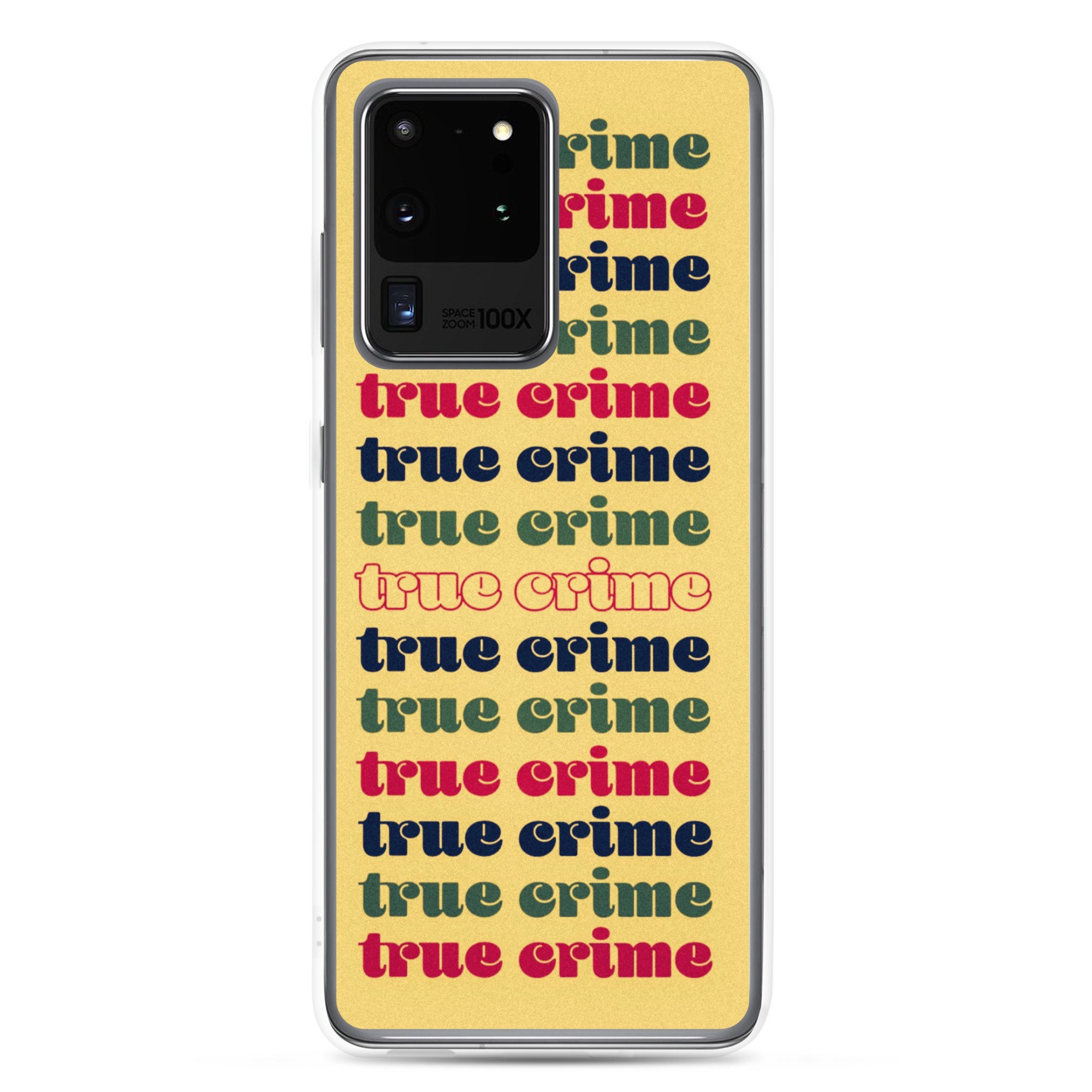 True Crime Retro Aesthetic Phone Case Colorful Style - Etsy