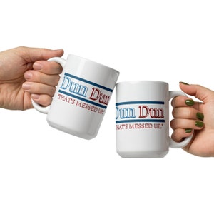 Law and Order SVU Dun Dun Coffee Mug, Funny True Crime Gift - Etsy