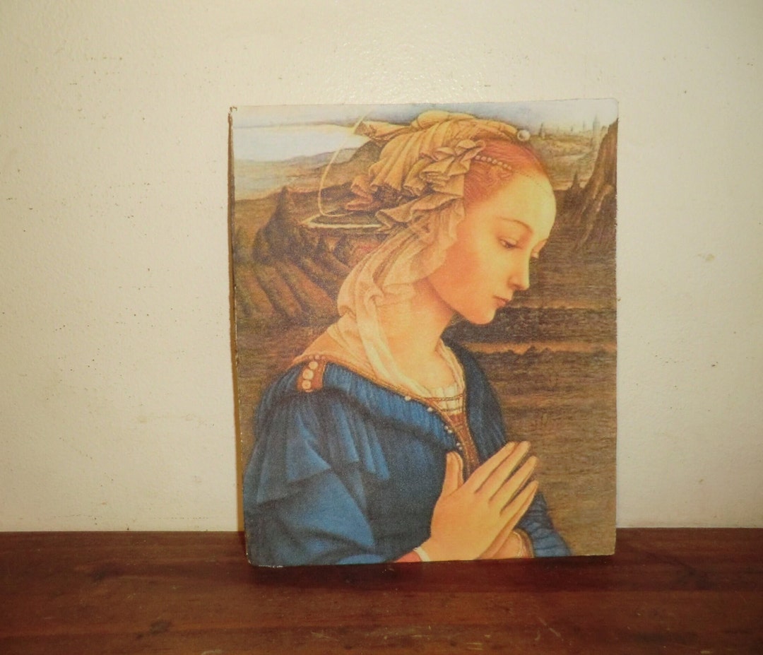 Fra Fillipo Lippie-La Virgen de las Rocas. - Etsy México