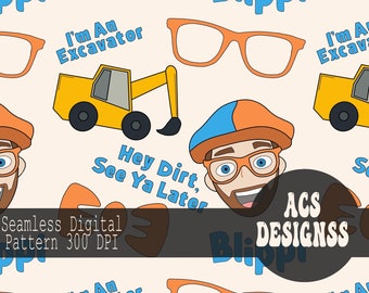 Blippi Wallpaper - Etsy Australia