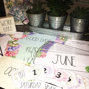 Succulent Classroom Bundle (digital), Classroom Theme, Back to School ...