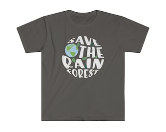 Save the Rainforest Shirt - Etsy