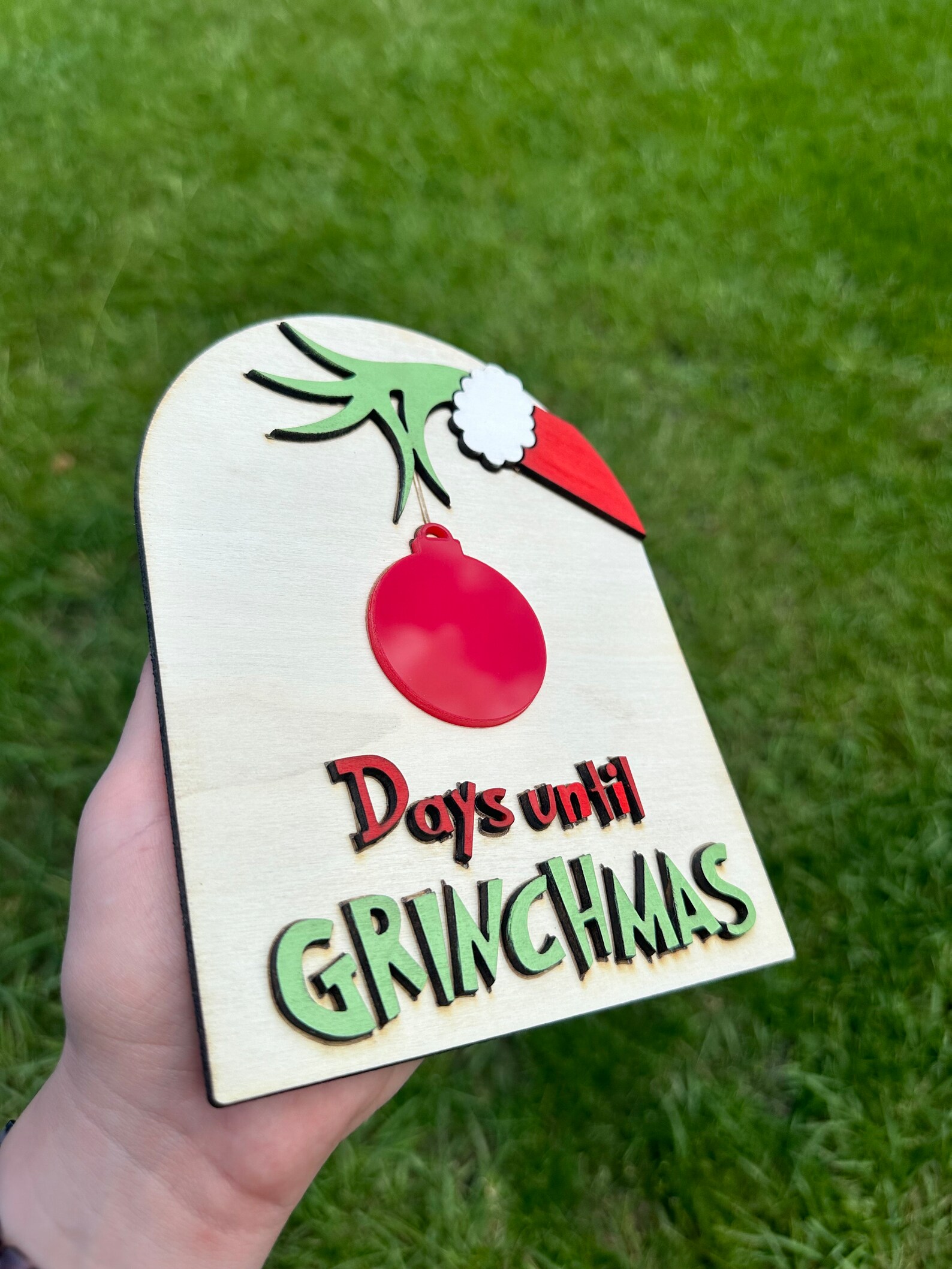 Grinch Countdown, Grinch Christmas Countdown, Christmas Sign, Dry Erase ...